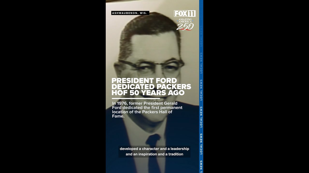 50 years ago: President Ford dedicates Packer Hall of Fame; Amazing America 250