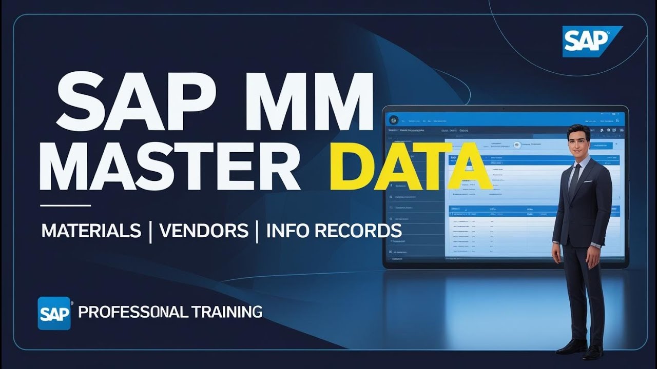 Master Data in SAP MM – Materials, Vendors & Info Records Explained