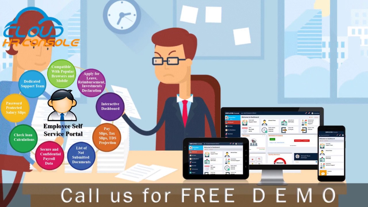Cloud HR Console HRMS & Payroll Software