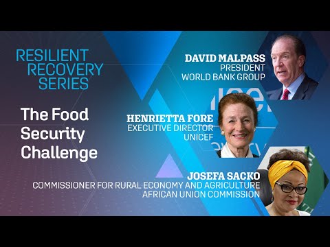 The Food Security Challenge | Resilient Recovery Series