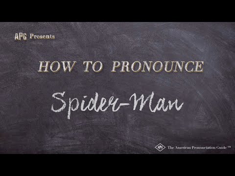 How to Pronounce Spider-Man (Real Life Examples!)