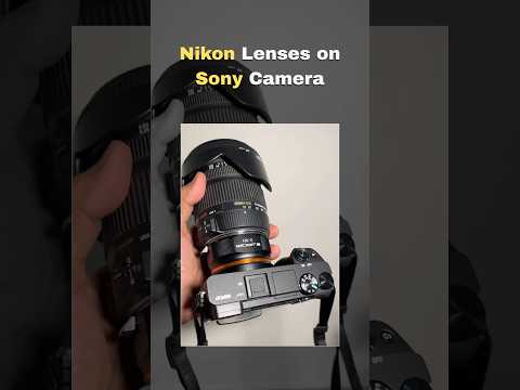Nikon Lens on Sony Camera | K&F Lens Adapter | Nikon G to Sony E-mount adapter