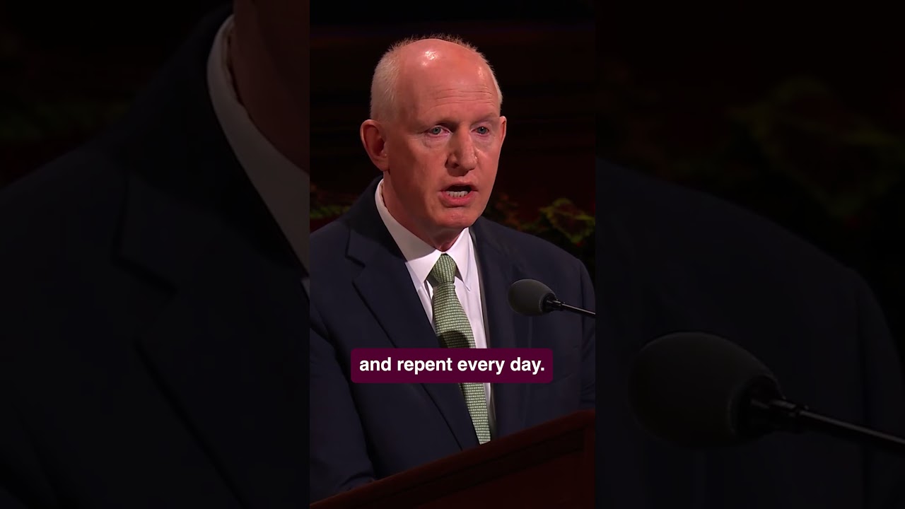 Discipleship isn’t a one-time event—it’s a daily practice. 🛠️ 🤍  #GeneralConference2026