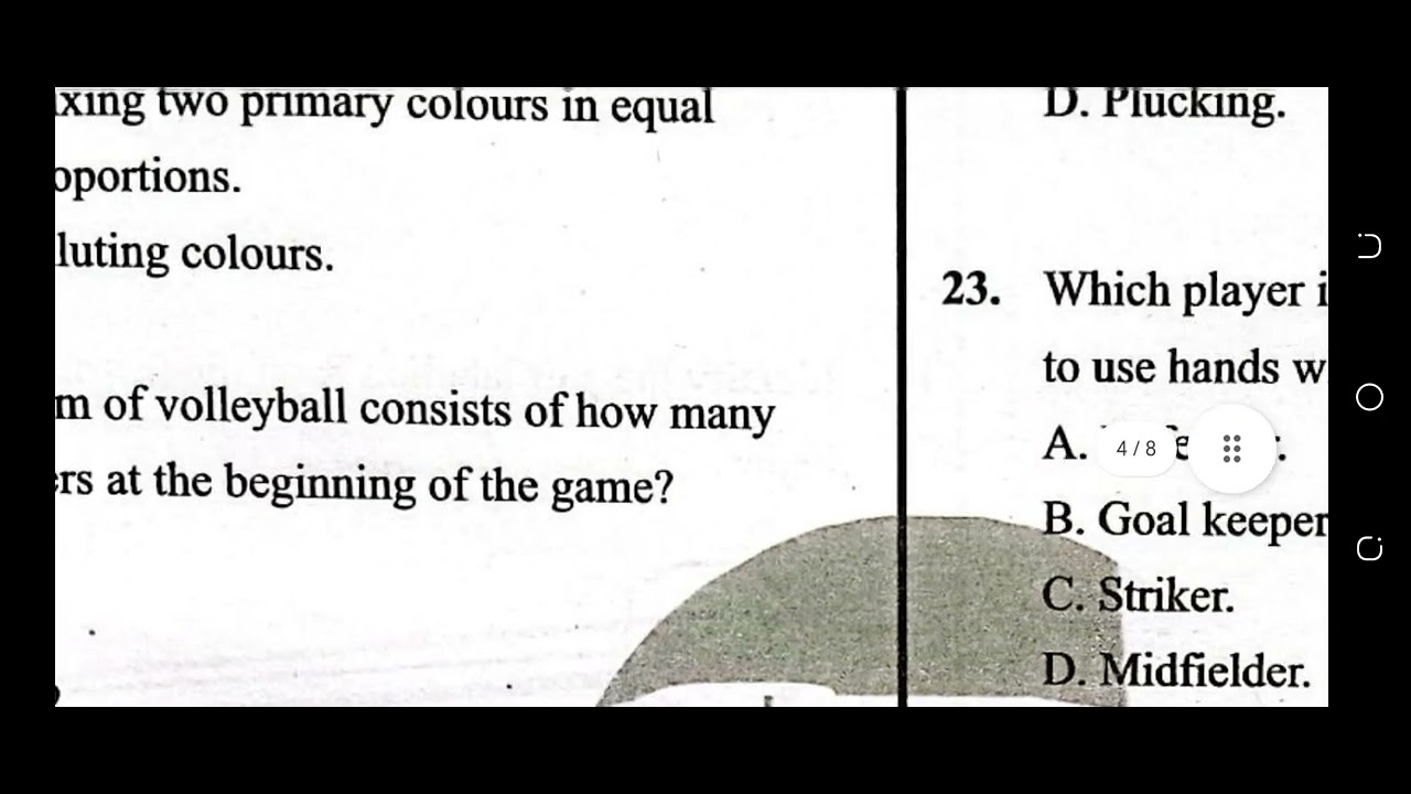 KPSEA REVISION: CREATIVE ARTS GRADE 6 2025