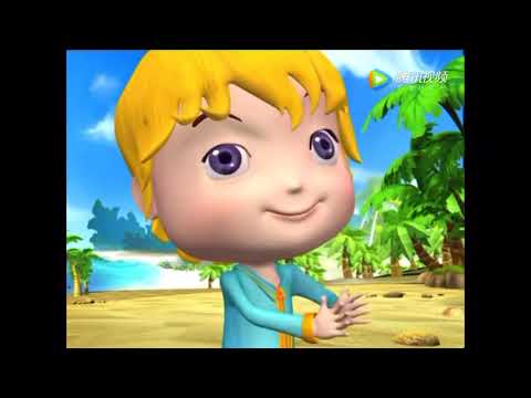 Learn Chinese for kids/Chinese cartoon/Red cat and blue rabbit-65