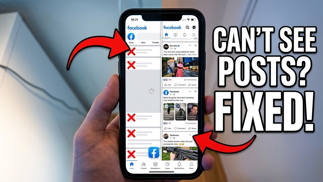 How To Fix Facebook App Can't See Shared Posts