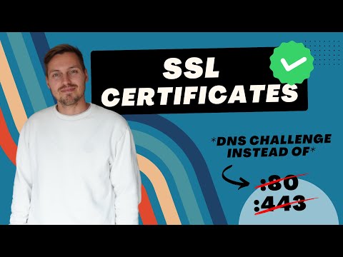 Traefik DNS challenge with wildcard certificates | easy tutorial