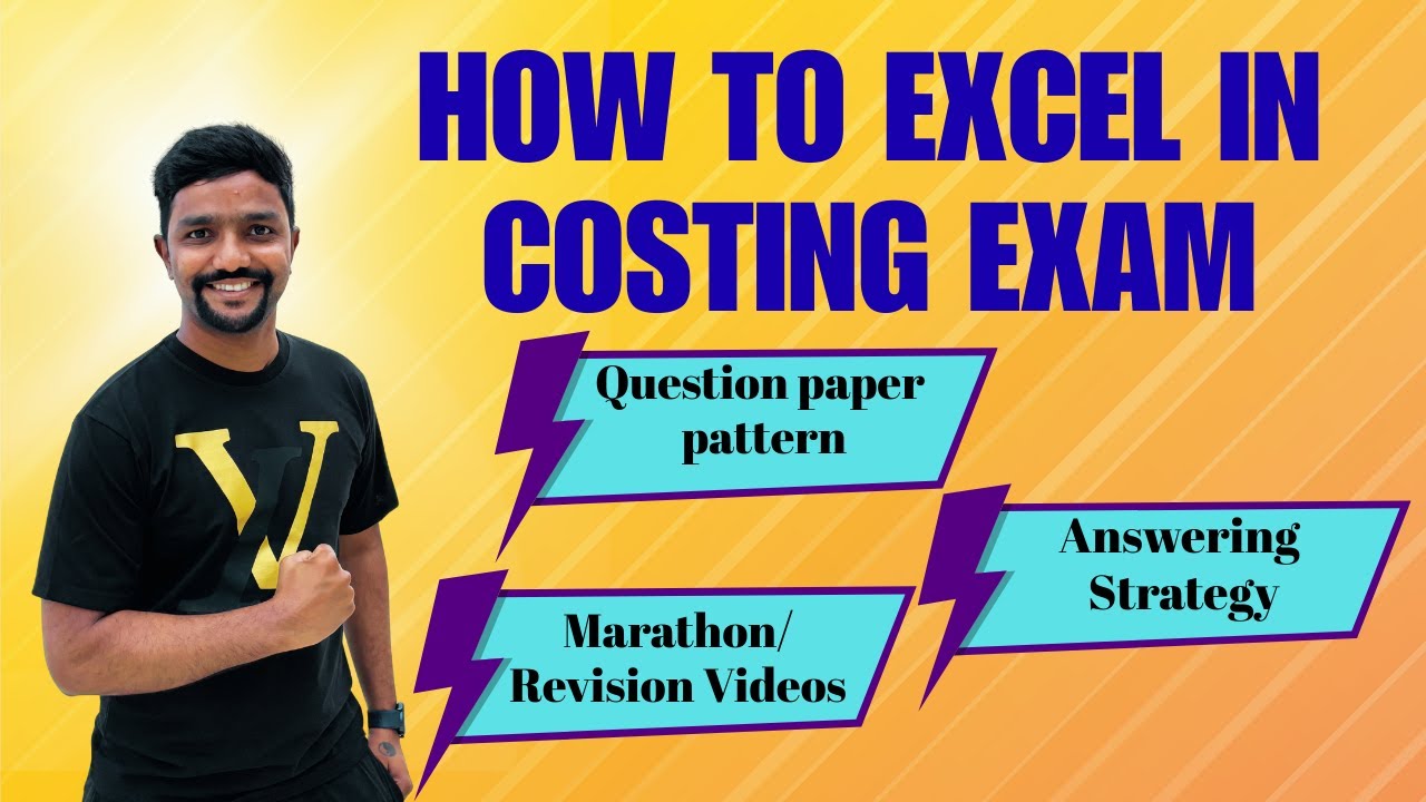 Costing Question Paper Pattern & Answering Strategy | Free Resources for Costing | CA Intermediate