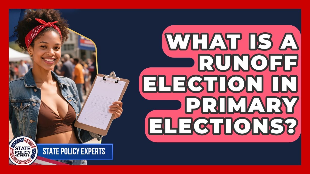 What Is A Runoff Election In Primary Elections? - State Policy Experts