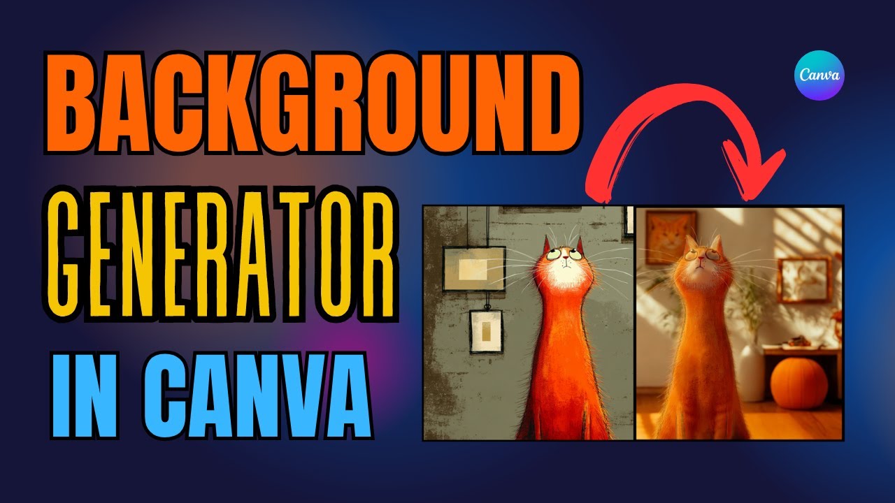Canva’s AI Makes Backgrounds in Seconds!