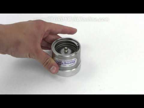 Boat Trailer Bearing Buddy 2.441 Stainles Steel for 6 Bolt Hubs