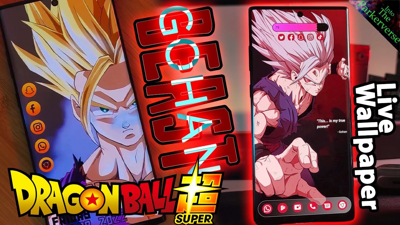 BEAST Gohan - DBS Heroes - Live Wallpaper & Android setup - Nova Homescreen setup - EP212