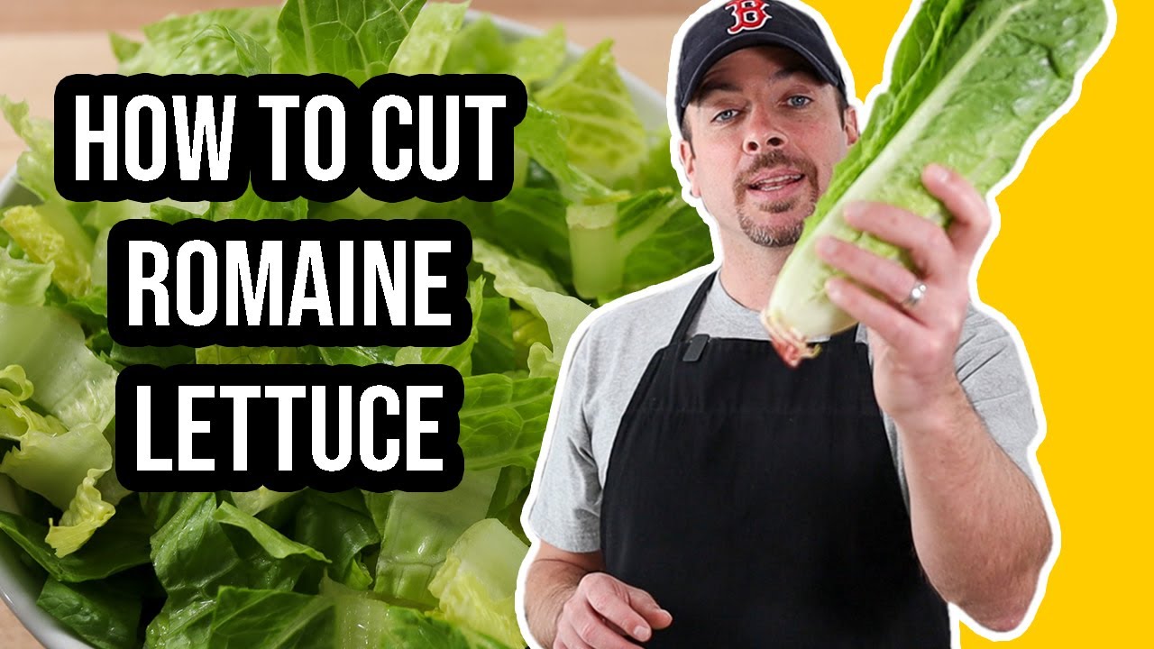 How to Cut Romaine Lettuce for Salads