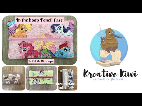 In the hoop Pencil Case