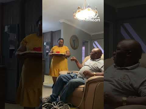 Woman Pranks Husband by Dropping Empty Cup on Him