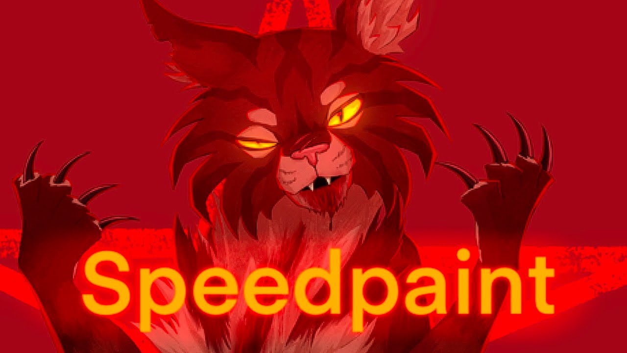 (BLOOD WARNING!) Warrior cats |speedpaint: Tigerstar