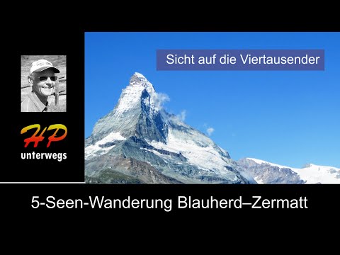 Wallis: 5-Seen-Wanderung Blauherd–Zermatt