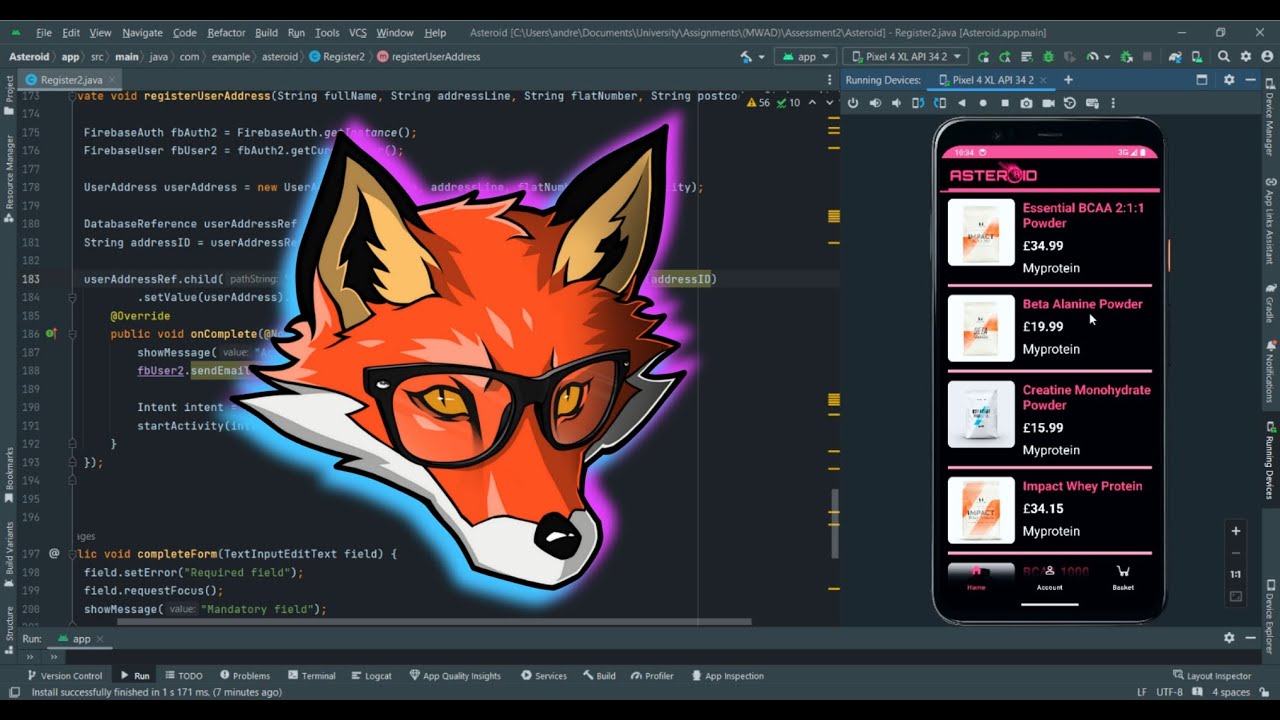 Assessment 2 UWL Demonstration Video (with Java code)