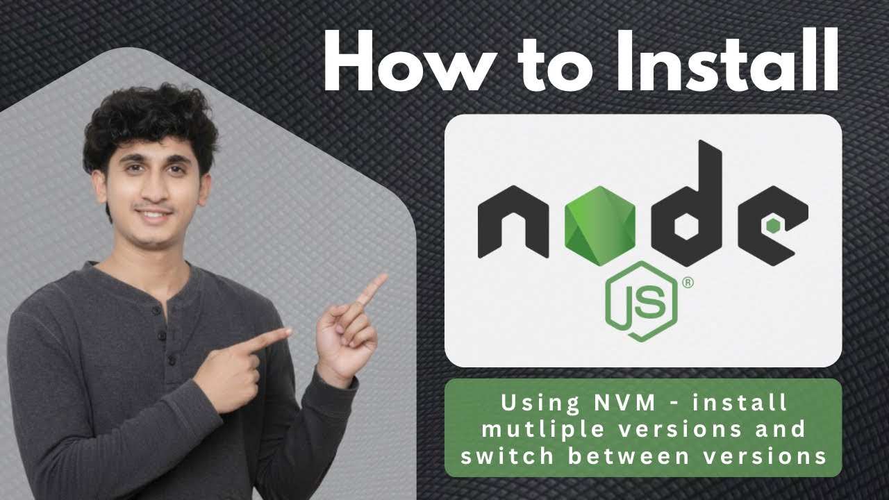 How to install Node Js | Switch Node Js versions with NVM | DiVaScript 