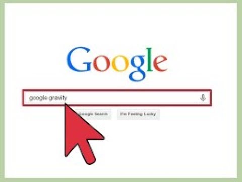 Google Gravity + Pacman