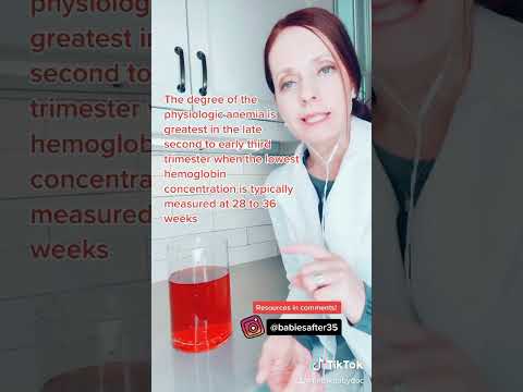 Anemia in pregnancy!