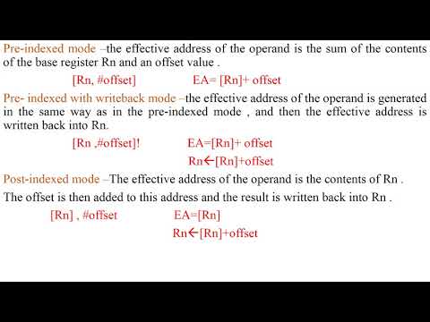 ADVANCED RISC MACHINES (ARM) -ARCHITECTURE basics only 19