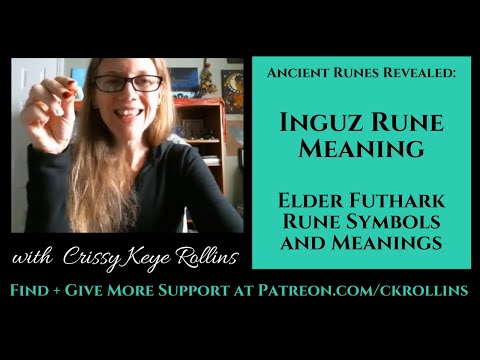 Inguz Rune Meaning (Elder Futhark Runes) - Ancient Runes Revealed - Fertility Rune Symbol + Meanings