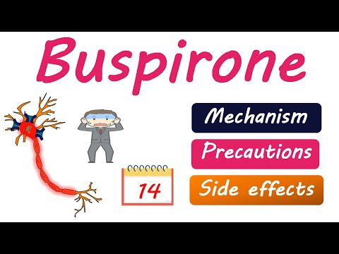 Buspirone (Buspar) for Anxiety - Uses, dose and side effects