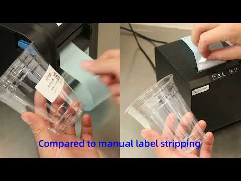 Xprinter XP 370B XP 370BM China Manufacturer 3 Inch Bluetooth Thermal Printer Mini Label Printer C