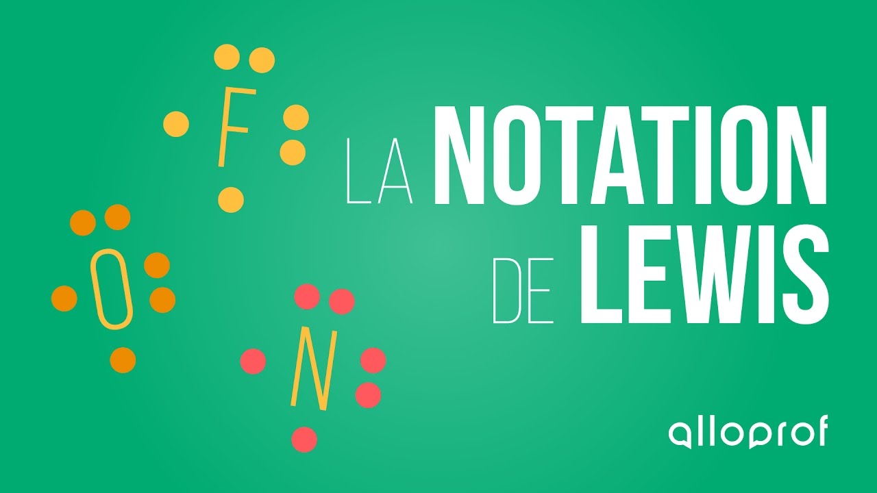 La notation de Lewis | Secondaire | Alloprof
