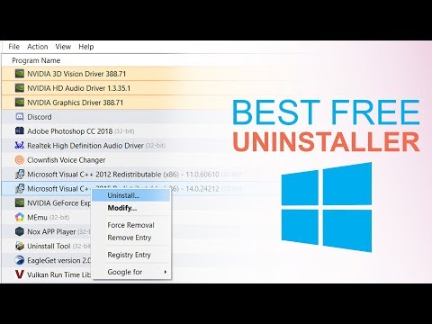 Best Uninstaller for Windows 10 PC FREE!