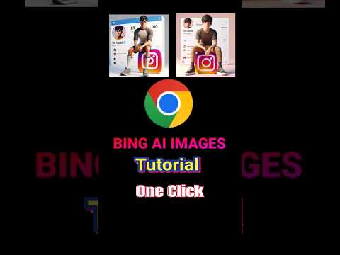 😱Create 3d Ai Social Media Name Image Trending🔥 #ai #trending #bing ai #bing image create