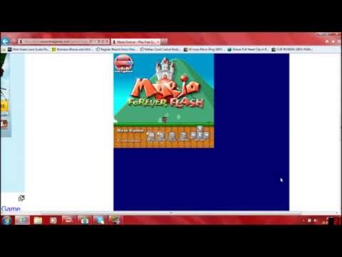 mario forever flash- slick shoes