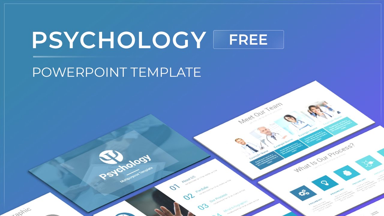 Psychology PowerPoint Template Free Download