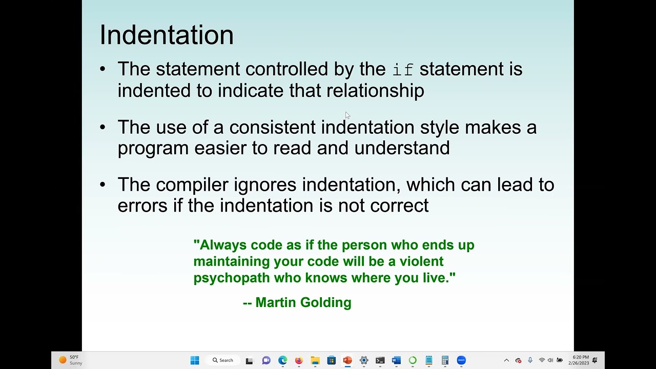 Java Selection Statements (Conditionals). If, if/else, relational and logical operators.