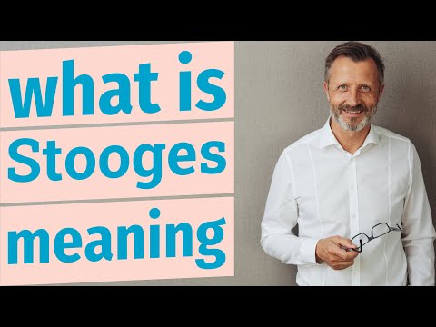 Stooges | Definition of stooges π π π