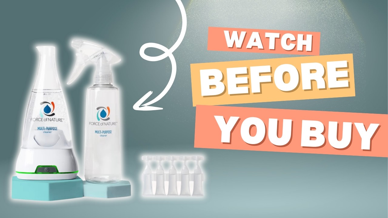 Replace All Your Cleaners with This 🌿 Force of Nature Cleaning Spray