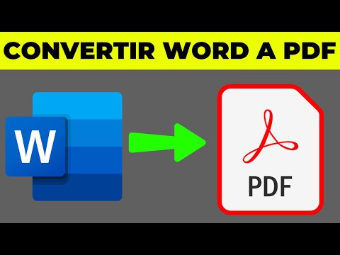 Cómo Convertir un Word a PDF (Sin Que Se Modifique) I Tutorial Fácil 2025
