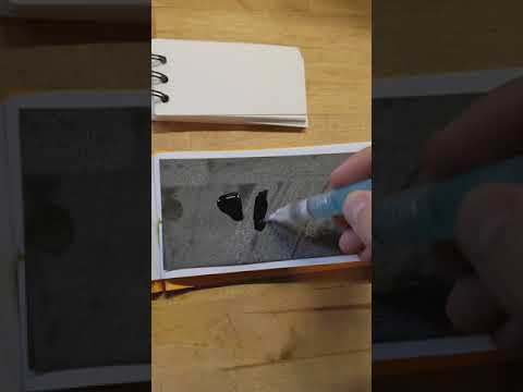 Sepia Brown - Swatching Peerless Watercolors