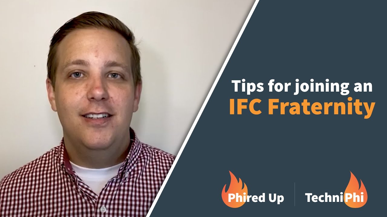 Tips For Joining An IFC Fraternity