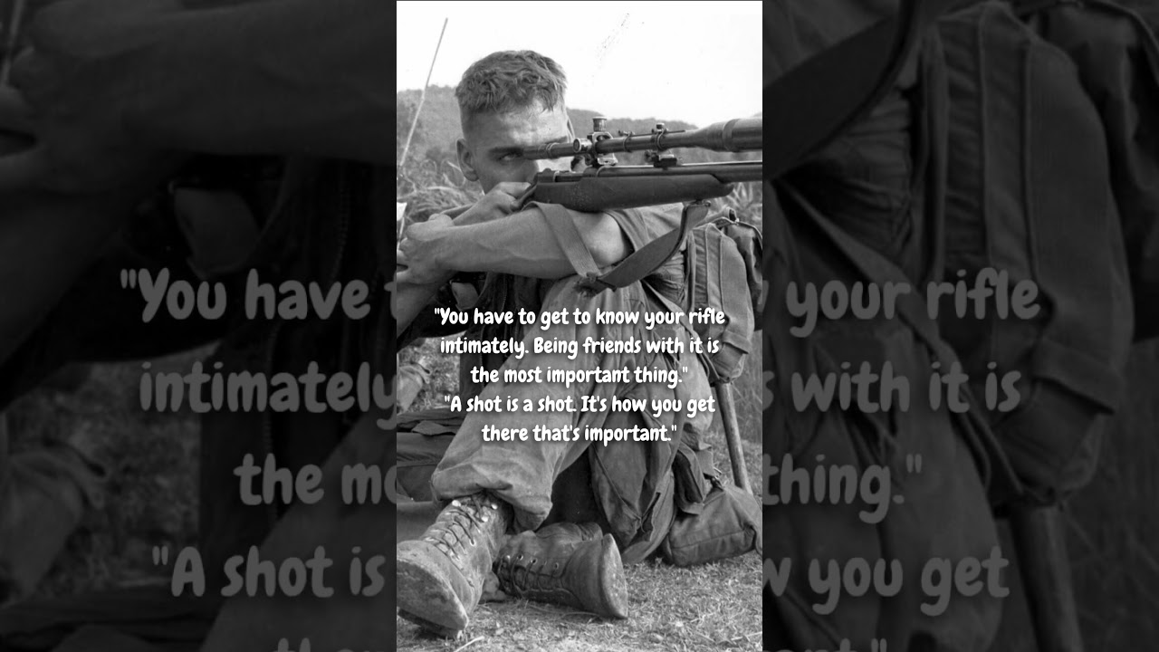 Carlos Hathcock Words Of Wisdom                                    #american #quote #history #sniper