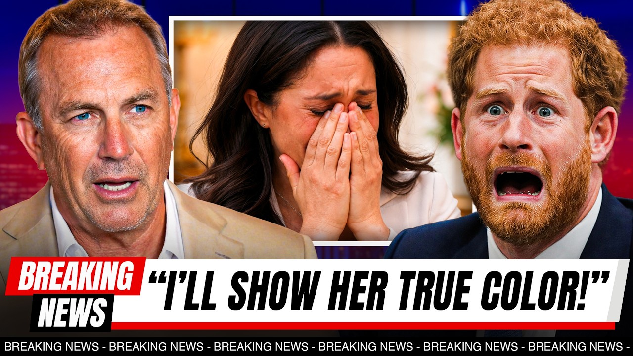 Kevin Costner DROPS Meghan BOMBSHELL — Harry’s Reaction Says Everything ...