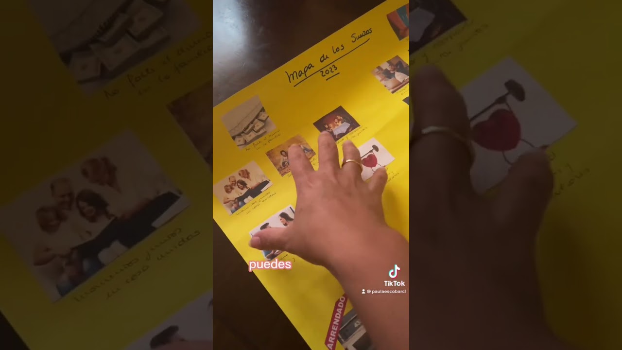 🌸MAPA DE LOS SUEÑOS - VISIÓN BOARD - TUTORIAL