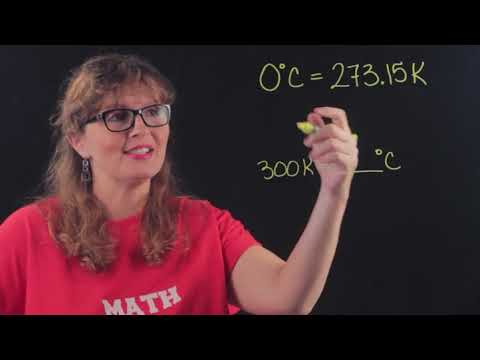 How to Convert From Kelvin Temperatures to Degrees Celsius