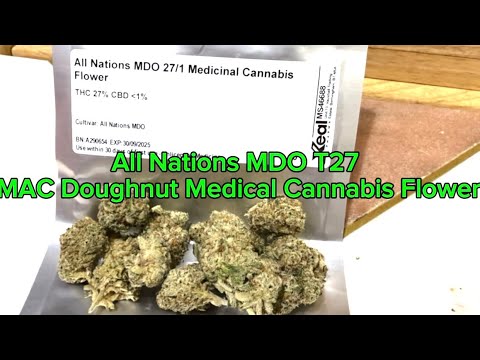 All Nations MDO T27 MAC Doughnut Medical Cannabis Flower