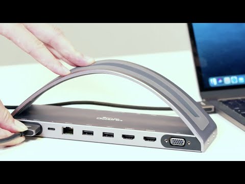 10 Best MacBook/Laptop Docking Stations 2021 with Thunderbolt 3/USB C/USB 3/HDMI/Hub/Docking Station