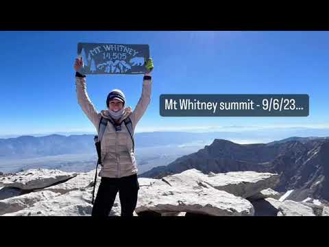 Mt Whitney Summit solo (9/6/23)