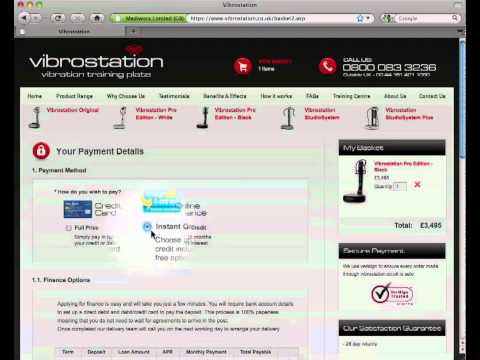 Website Integration and Credit Application