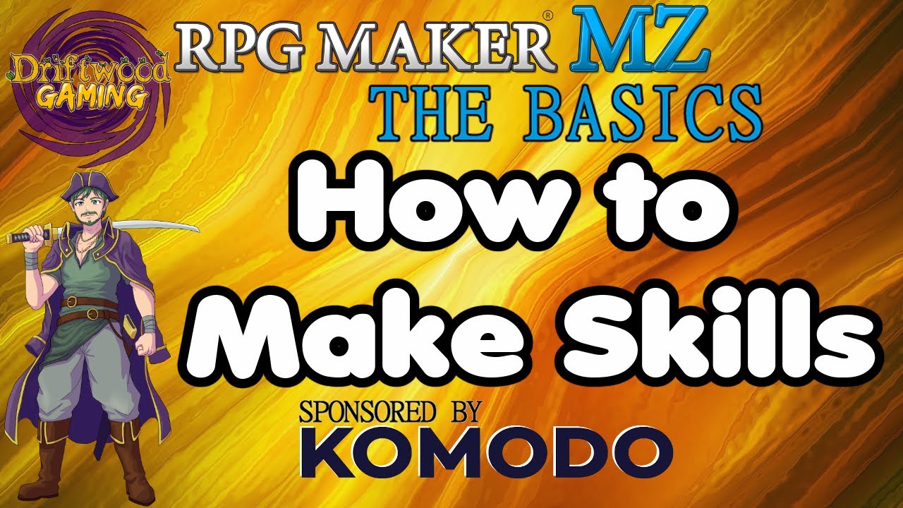RPG Maker MZ The Basics How to make Custom Skills