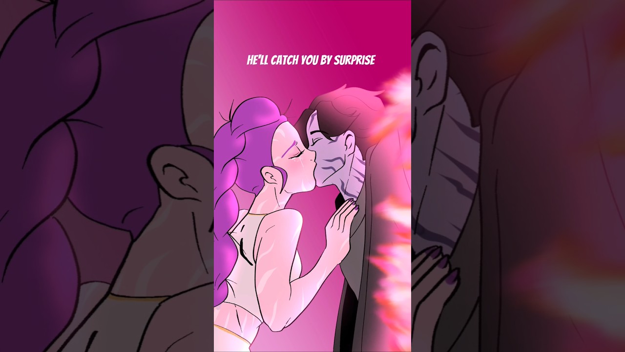 KPop Demon Hunters Rumi X Jinu's Devilish Love Story Rujinu Animation #meme